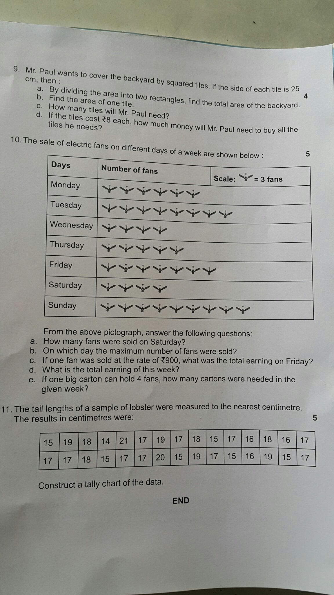 mathematics Annual exam - All Subjects - Assignment - Teachmint