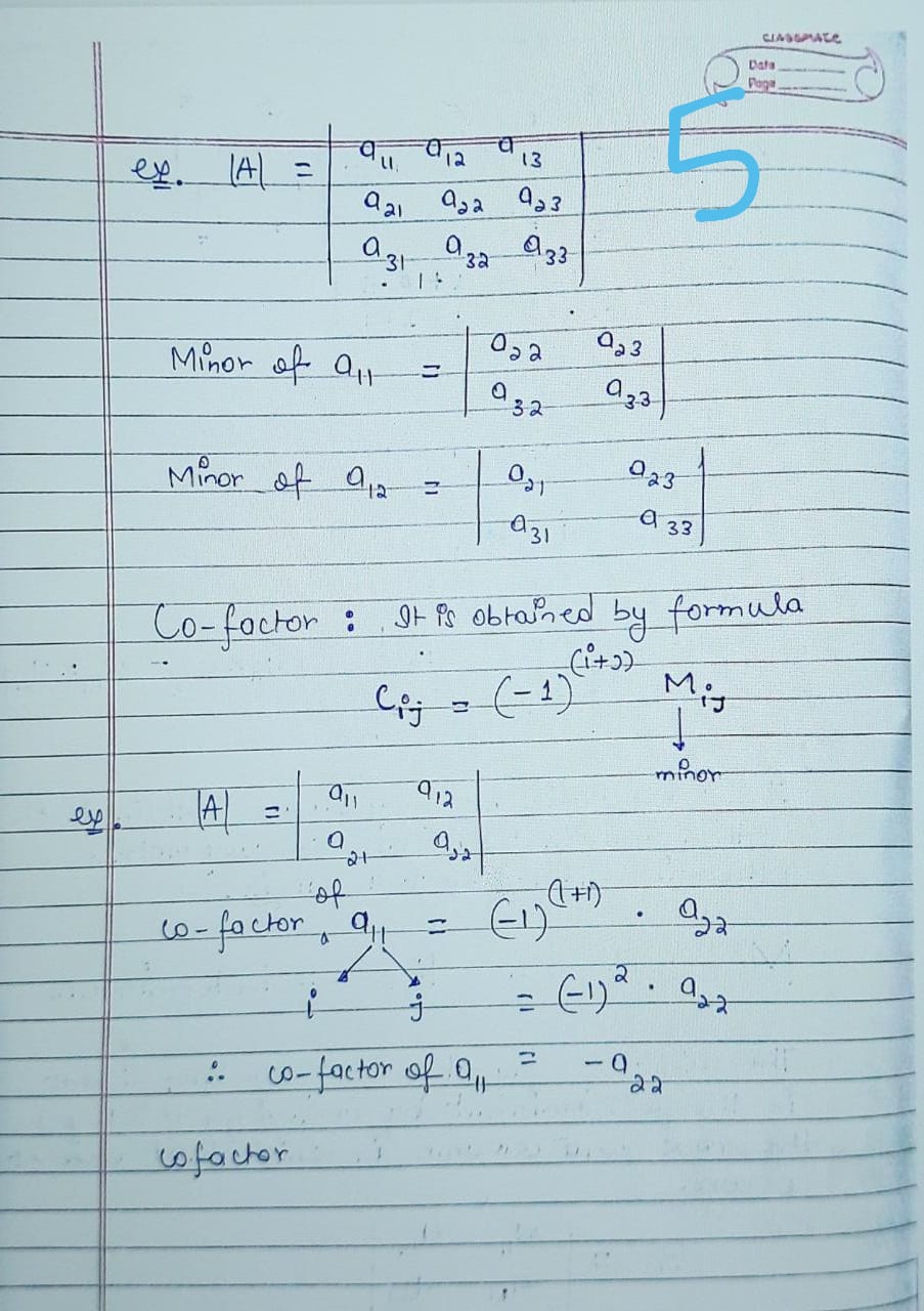5 - Maths - Notes - Teachmint