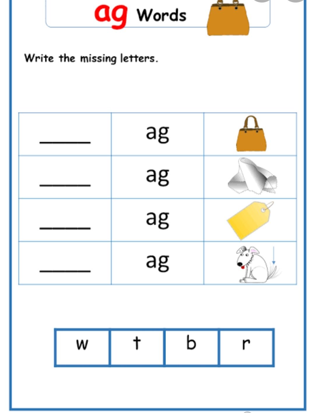 ag Sound Practice Work - English - Assignment - Teachmint