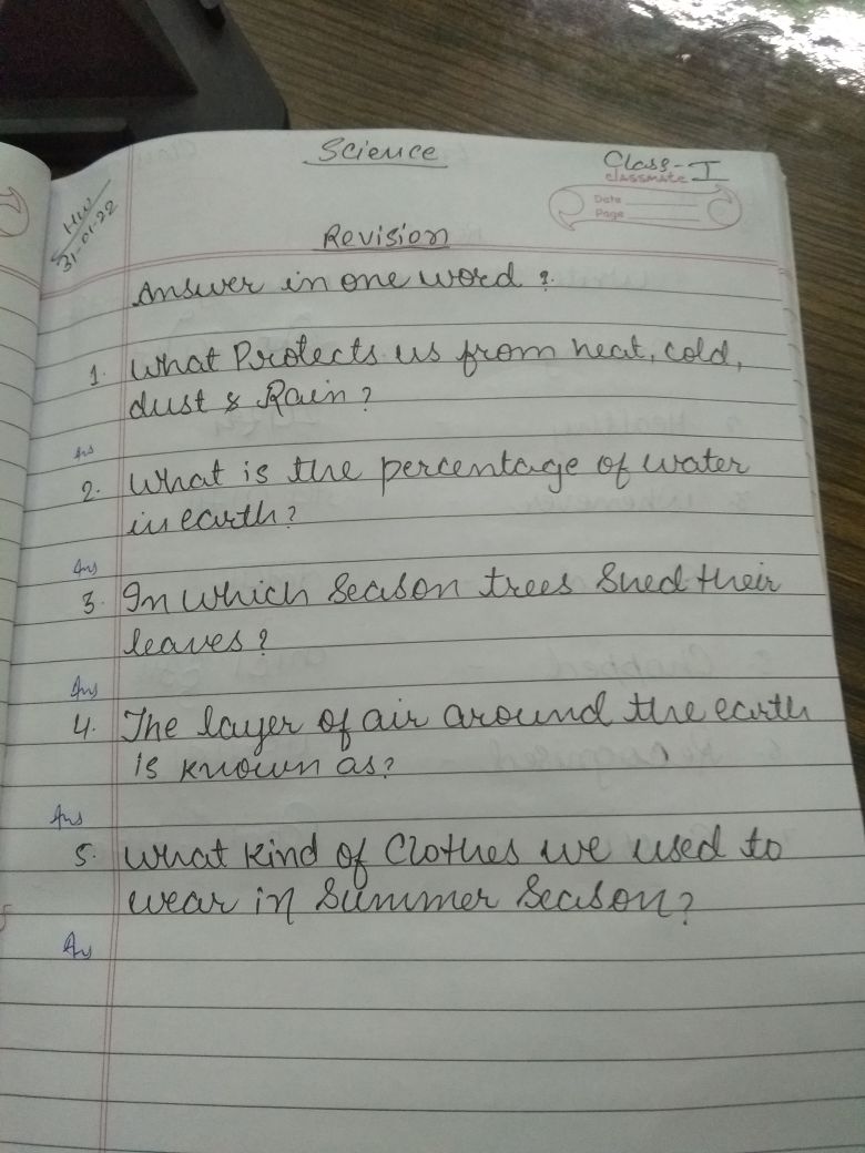 Science - Computer - Assignment - Teachmint