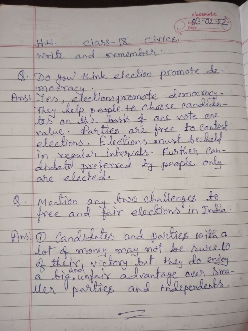 Homework - SST - Assignment - Teachmint