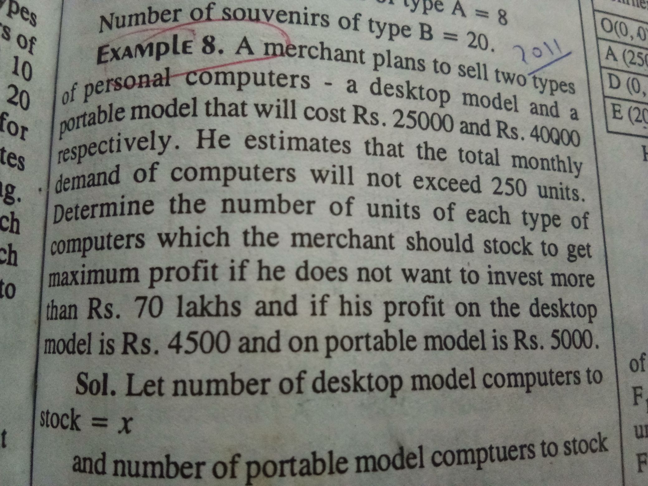 Linear programming problem - Applied Mathematics - Assignment - Teachmint
