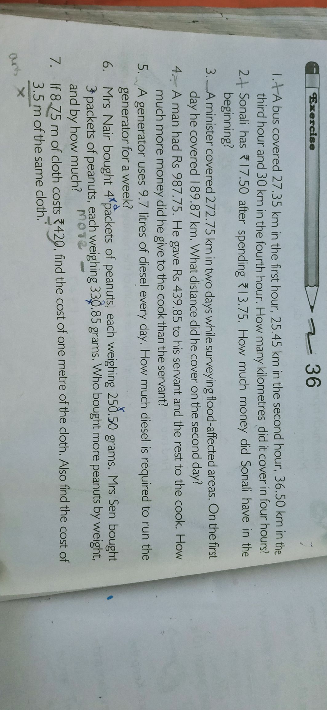 Decimals - Maths - Assignment - Teachmint