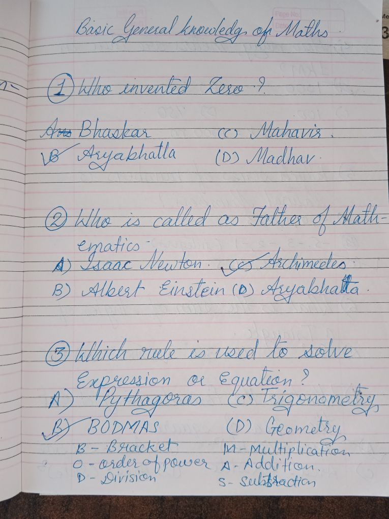 GK Notes - General Knowledge - Notes - Teachmint