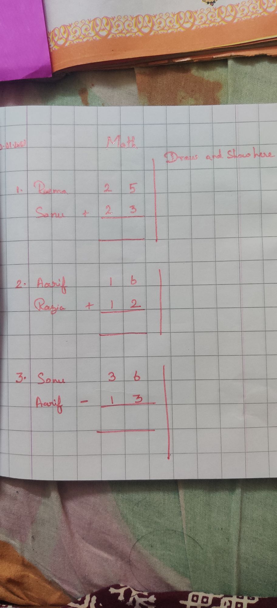 Math - Evs - Assignment - Teachmint
