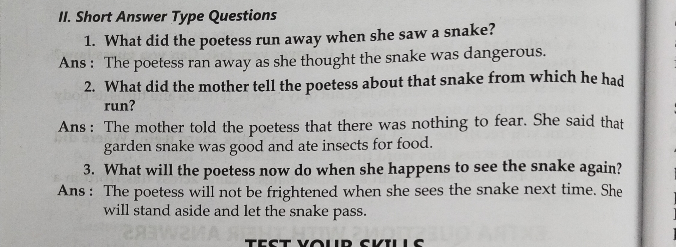 Poem -Garden Snake - English - Notes - Teachmint