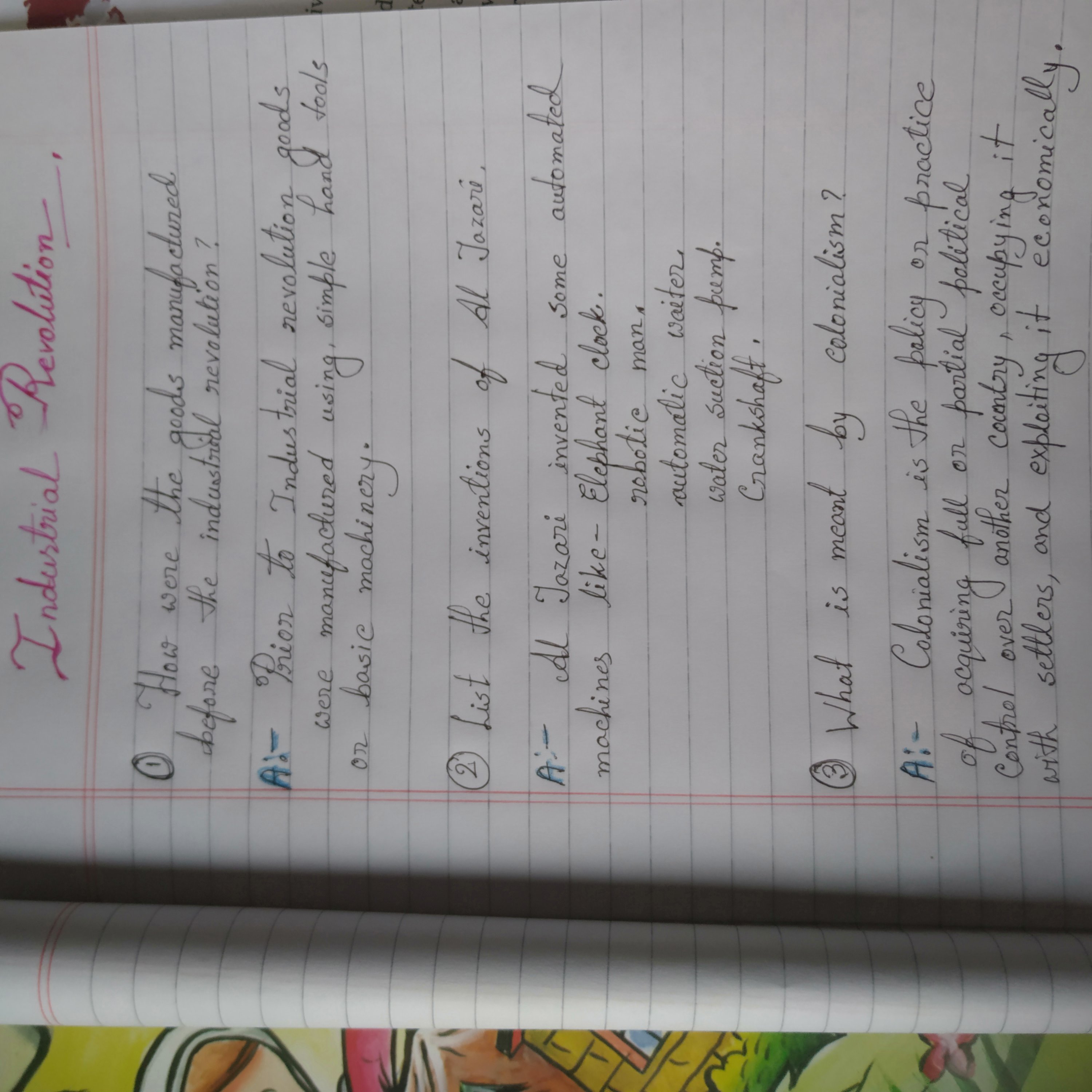 Industrial Revolution - Social Science - Notes - Teachmint
