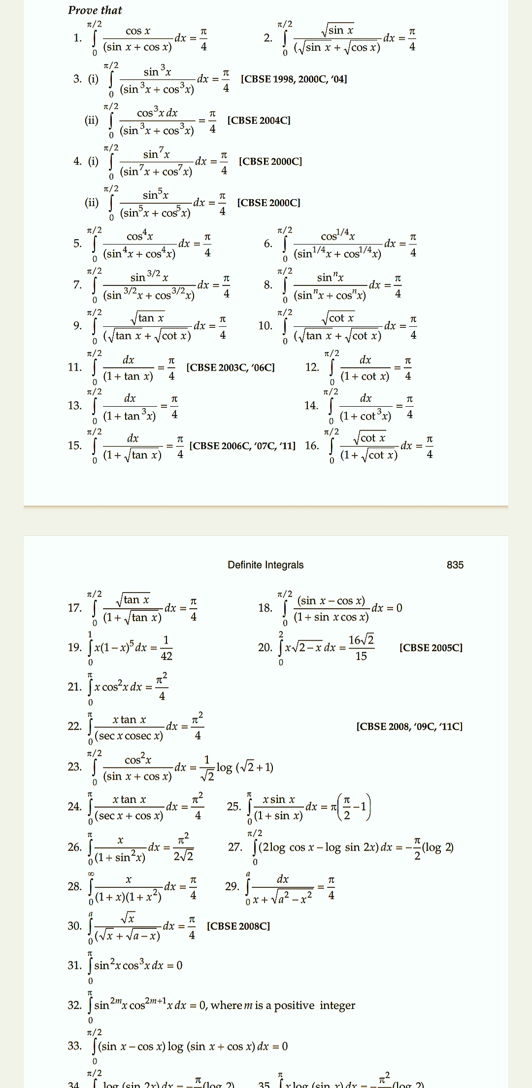 Based On Property Of Definite Integral - Math's Classes - Notes - Teachmint