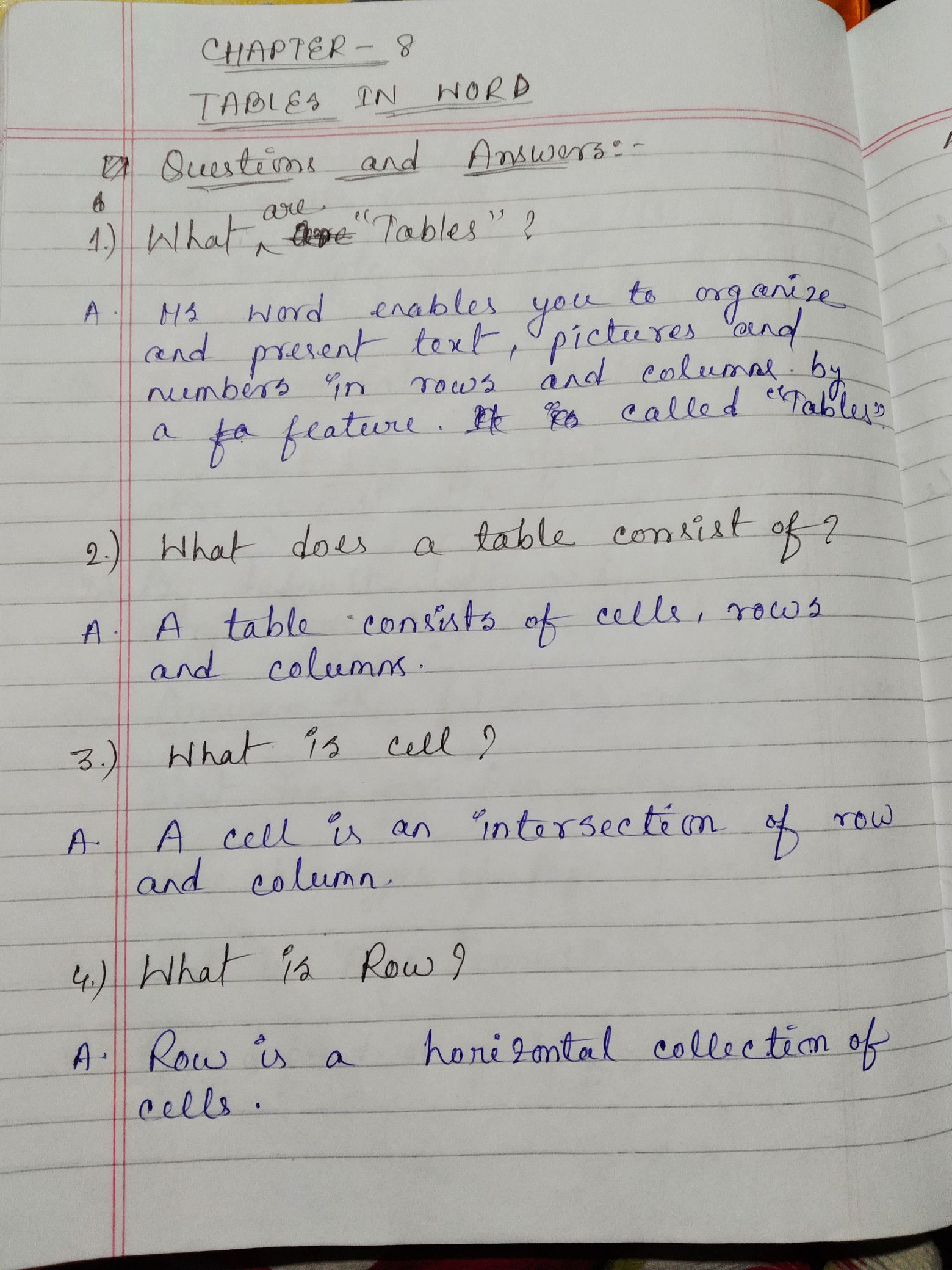 Chapter 8 - Computer - Assignment - Teachmint