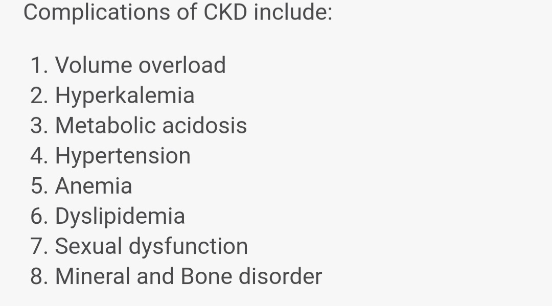 CKD - General Medicine - Notes - Teachmint