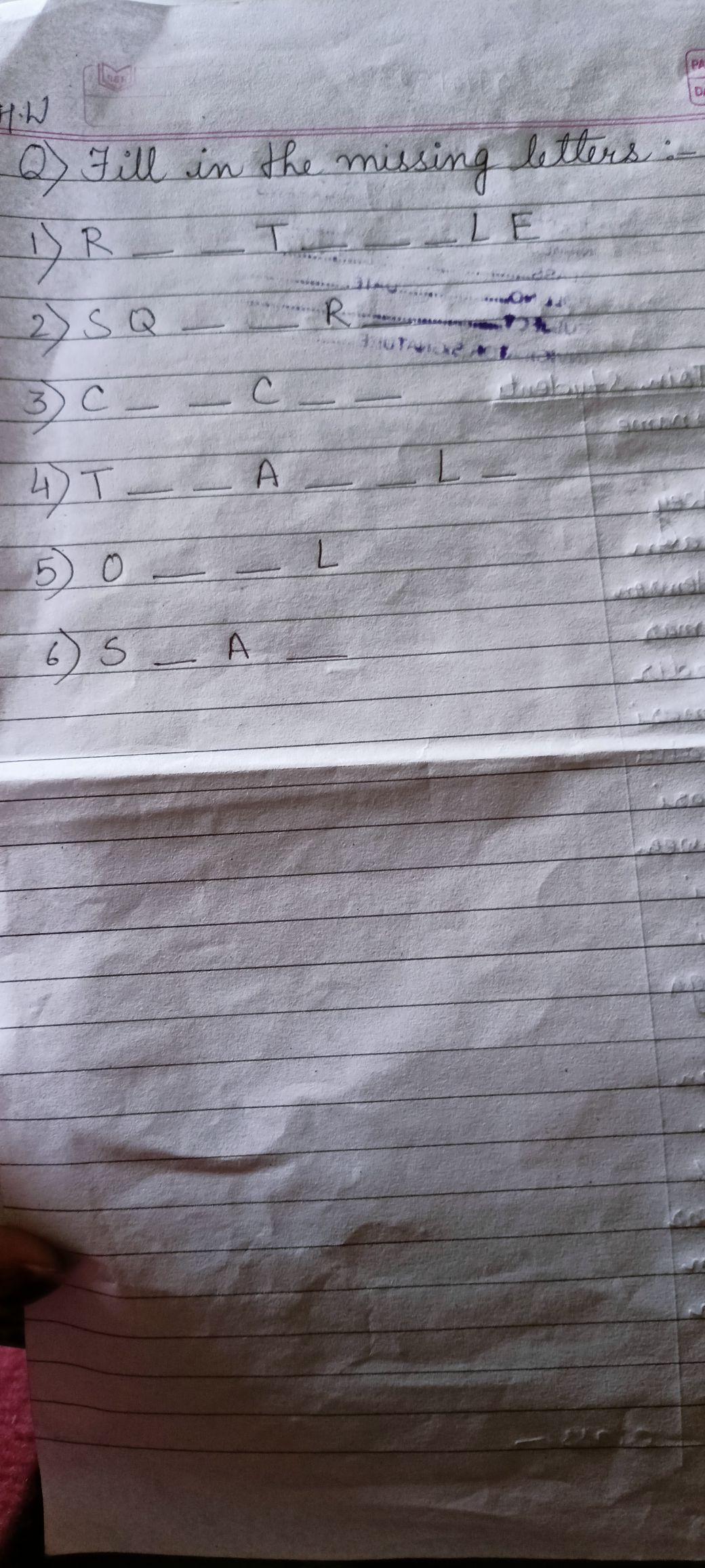 Shapes And Tables - Maths - Assignment - Teachmint