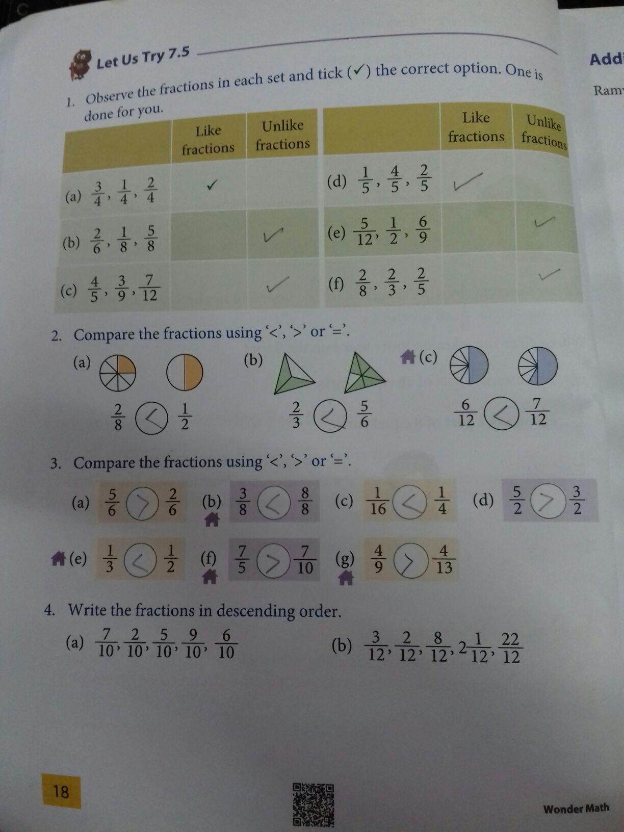 Exercise 7.5 - MATHS - Assignment - Teachmint