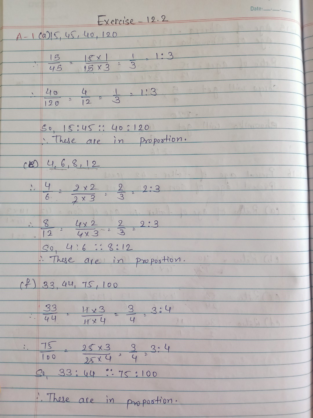 Ch 12 - Mathematics - Notes - Teachmint