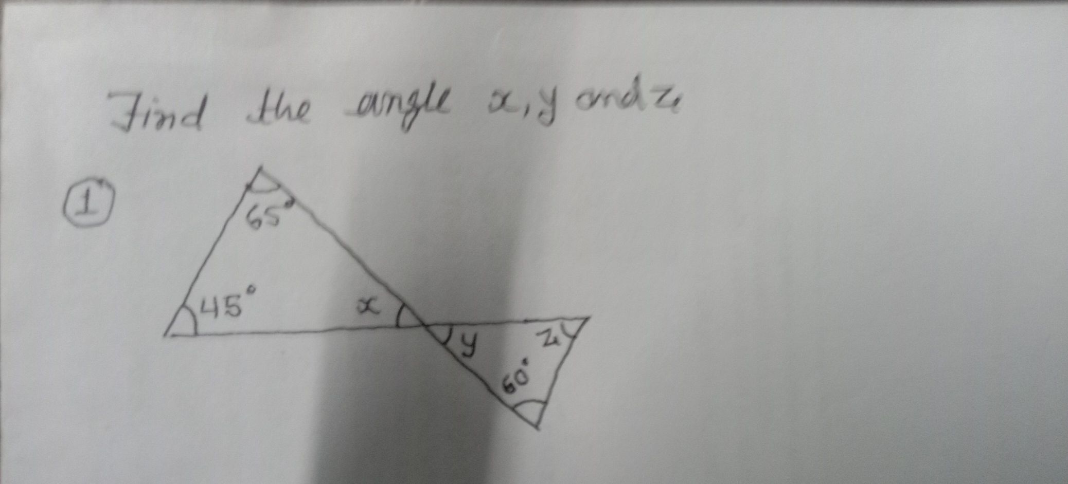 Geometry - Maths - Assignment - Teachmint