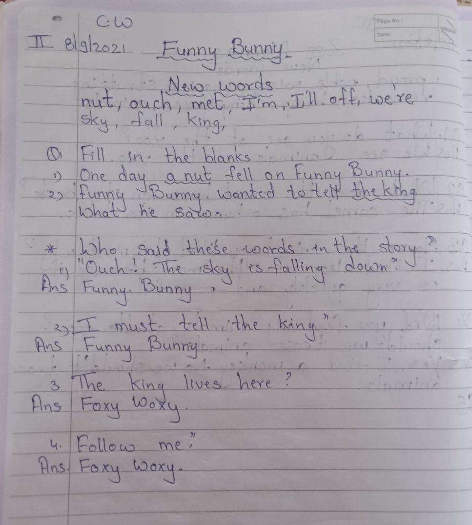 English - English - Notes - Teachmint
