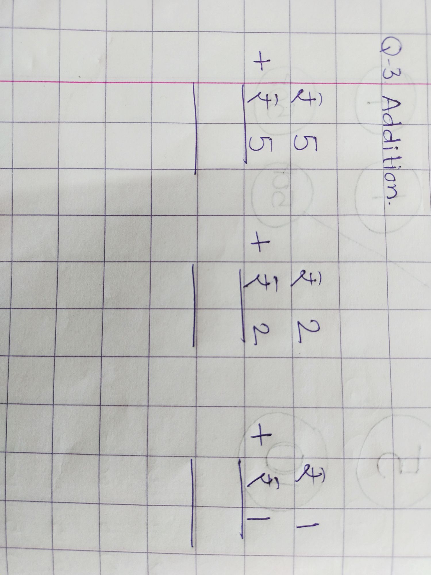 Addition And Subtraction - Mathematics - Assignment - Teachmint