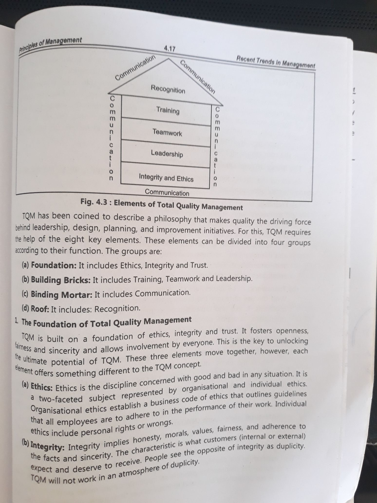 TQM - POM - Notes - Teachmint