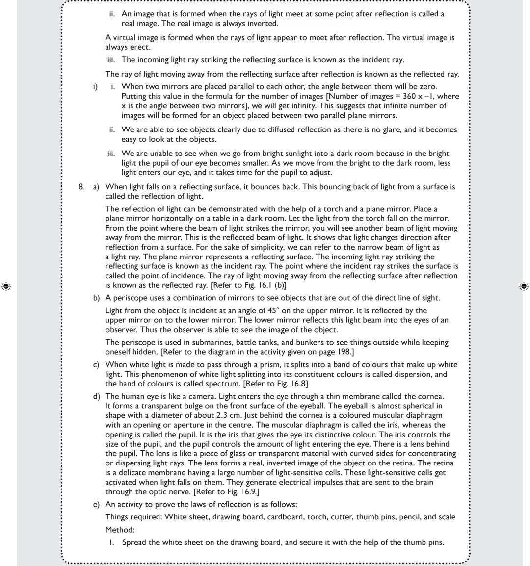 Qna Chapter Light - Science - Notes - Teachmint