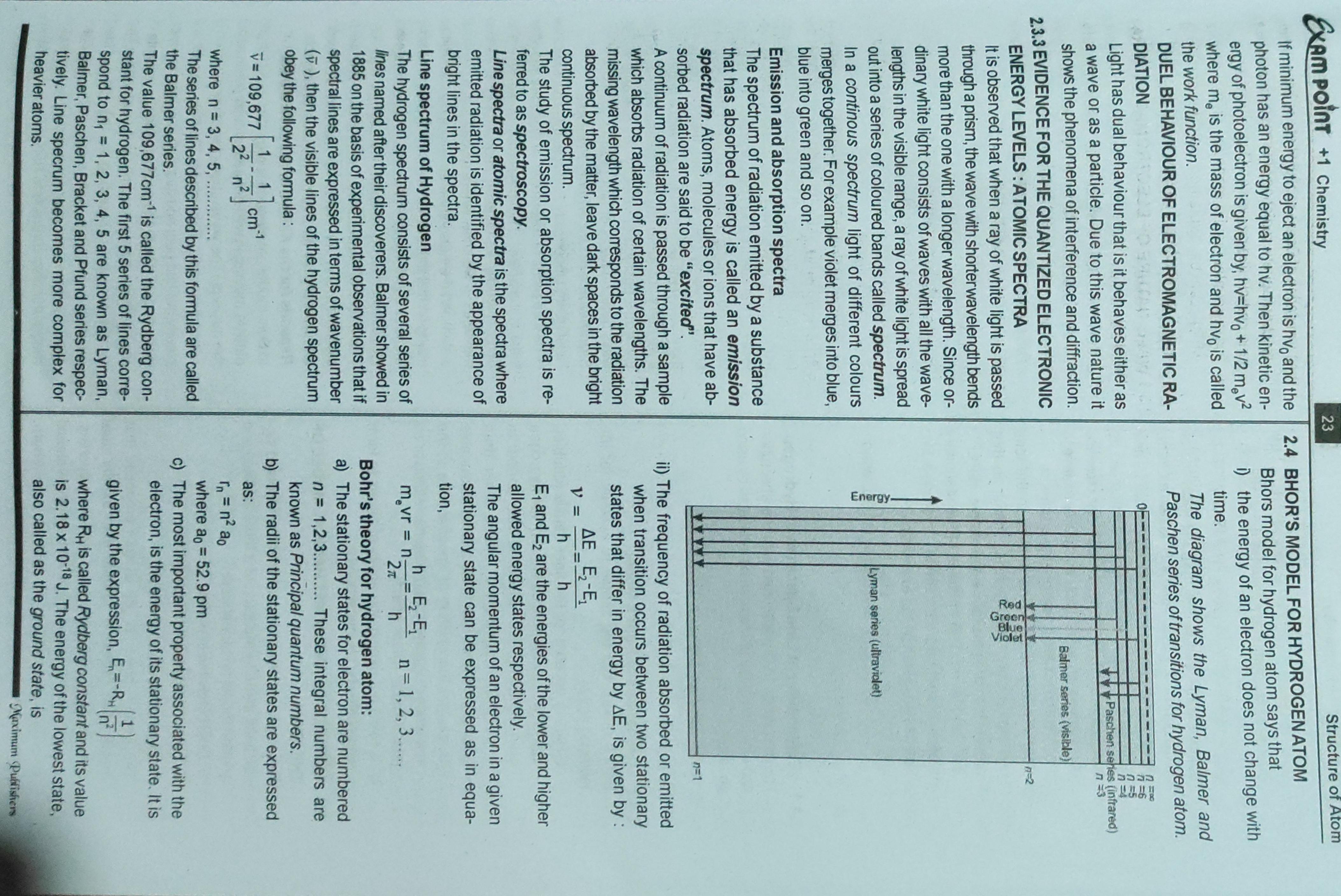C2 - CHEMISTRY 1 - Notes - Teachmint