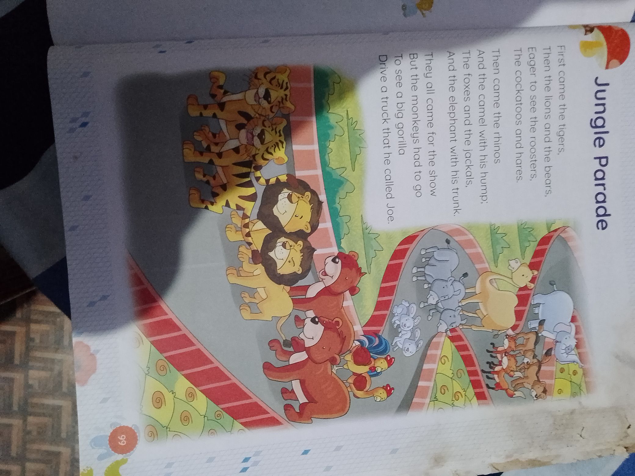 Pg no-99Read & Learn This Poem Jungle Parade - English - Assignment ...