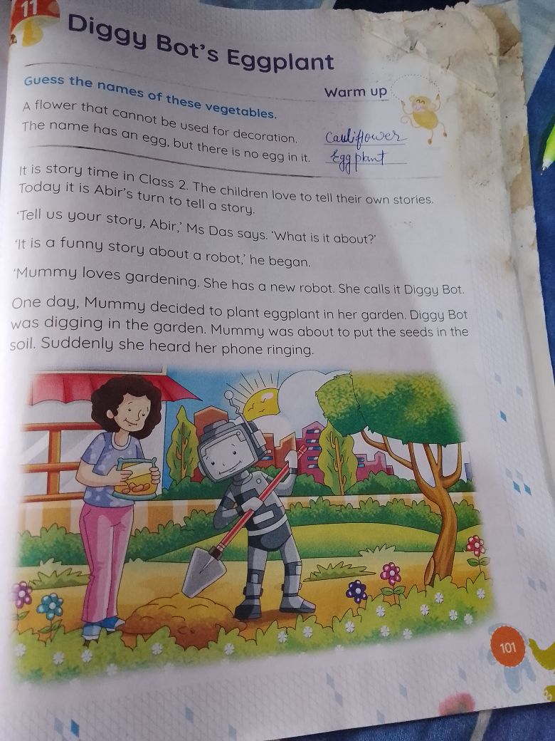 Ch-11 Diggy Bot's Eggplants - English - Assignment - Teachmint