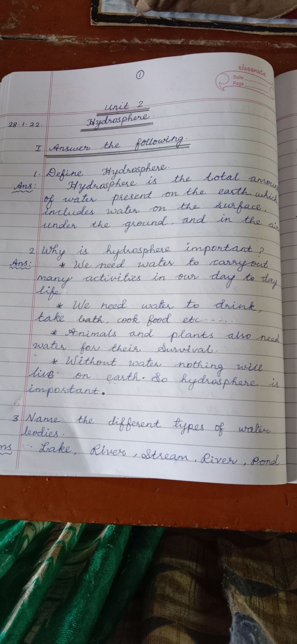 Lesson 2 - Social - Assignment - Teachmint