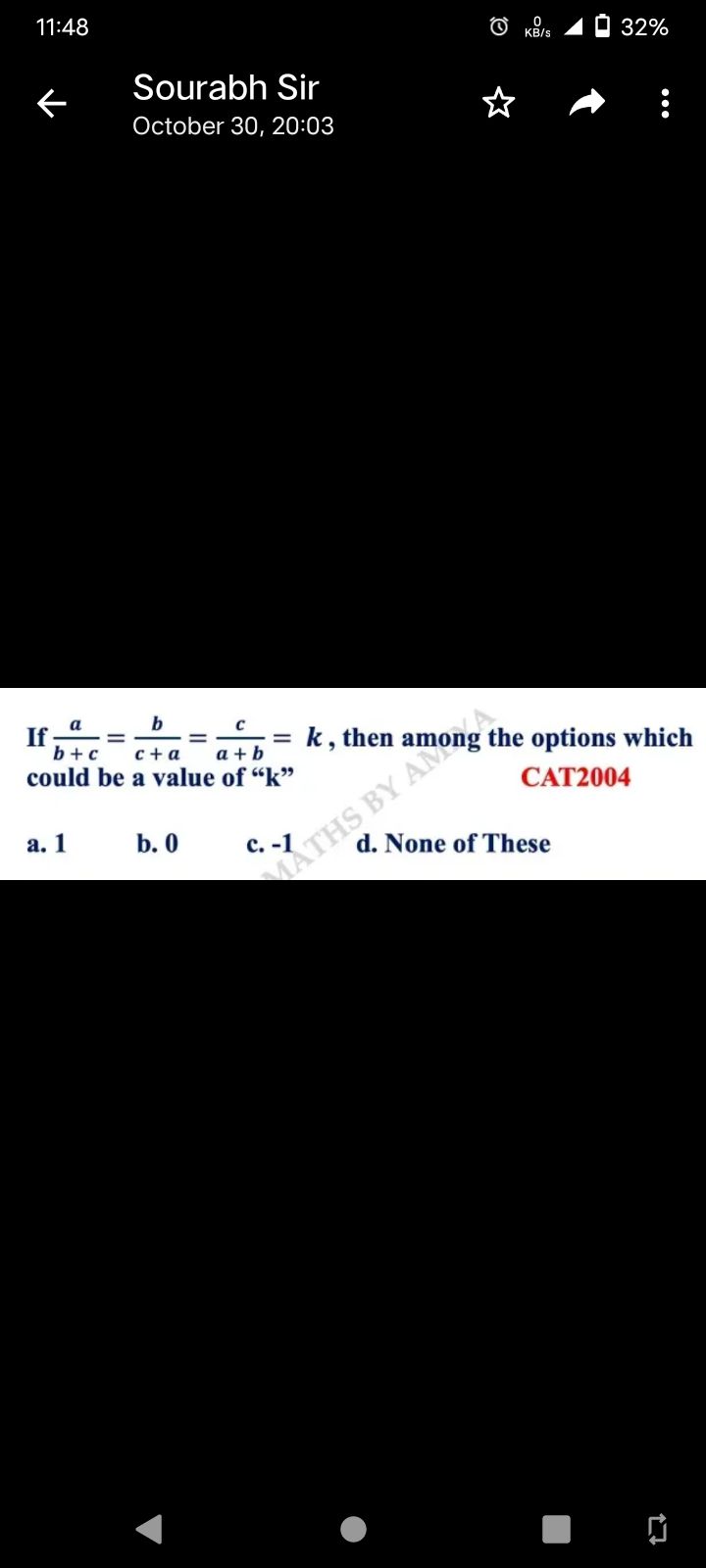 Linear Equation - Maths - Assignment - Teachmint