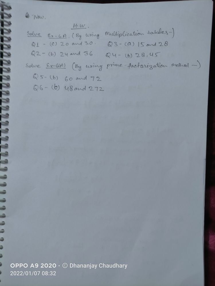 Ch-6 - Maths - Assignment - Teachmint