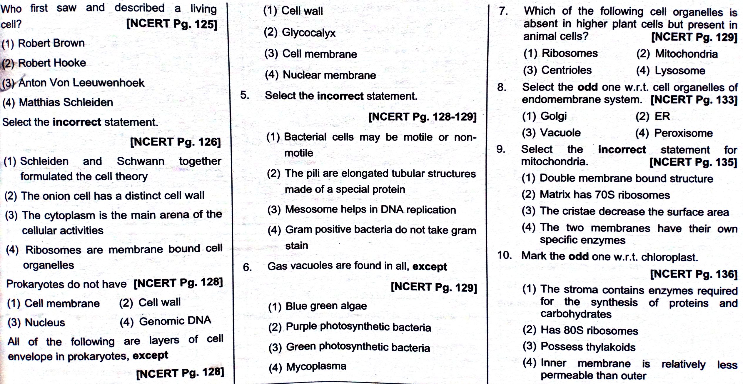 Assignment - Biology - Notes - Teachmint