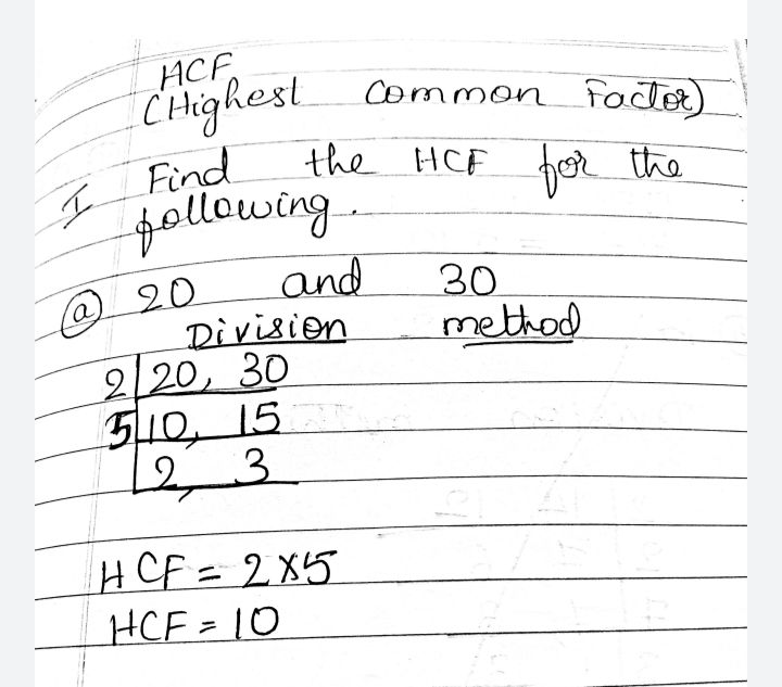 Factors And Multiples - Maths - Assignment - Teachmint