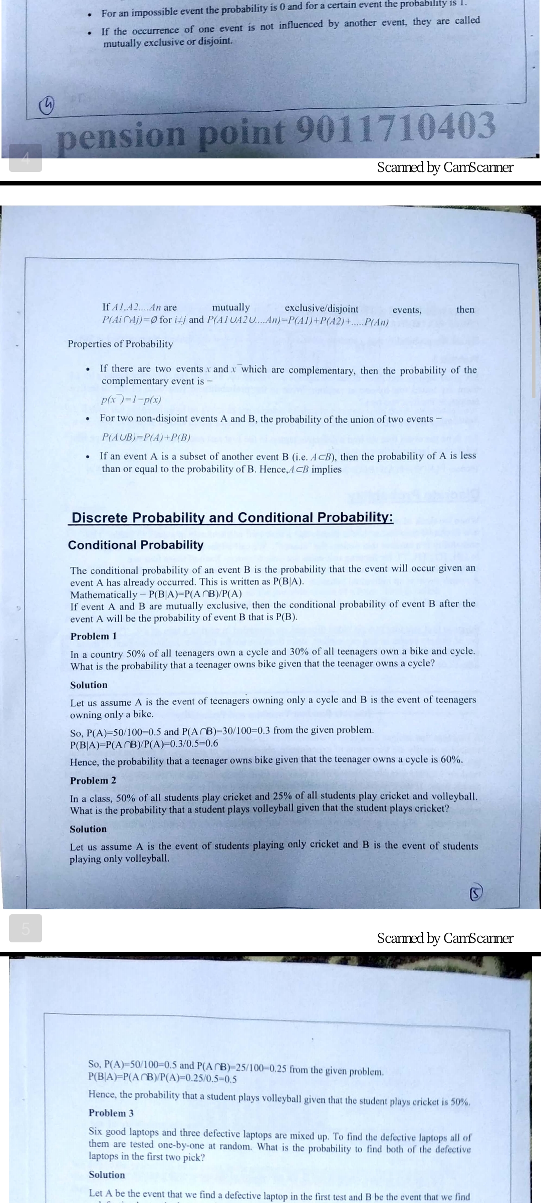 Unit 4 - Mathematics - Notes - Teachmint