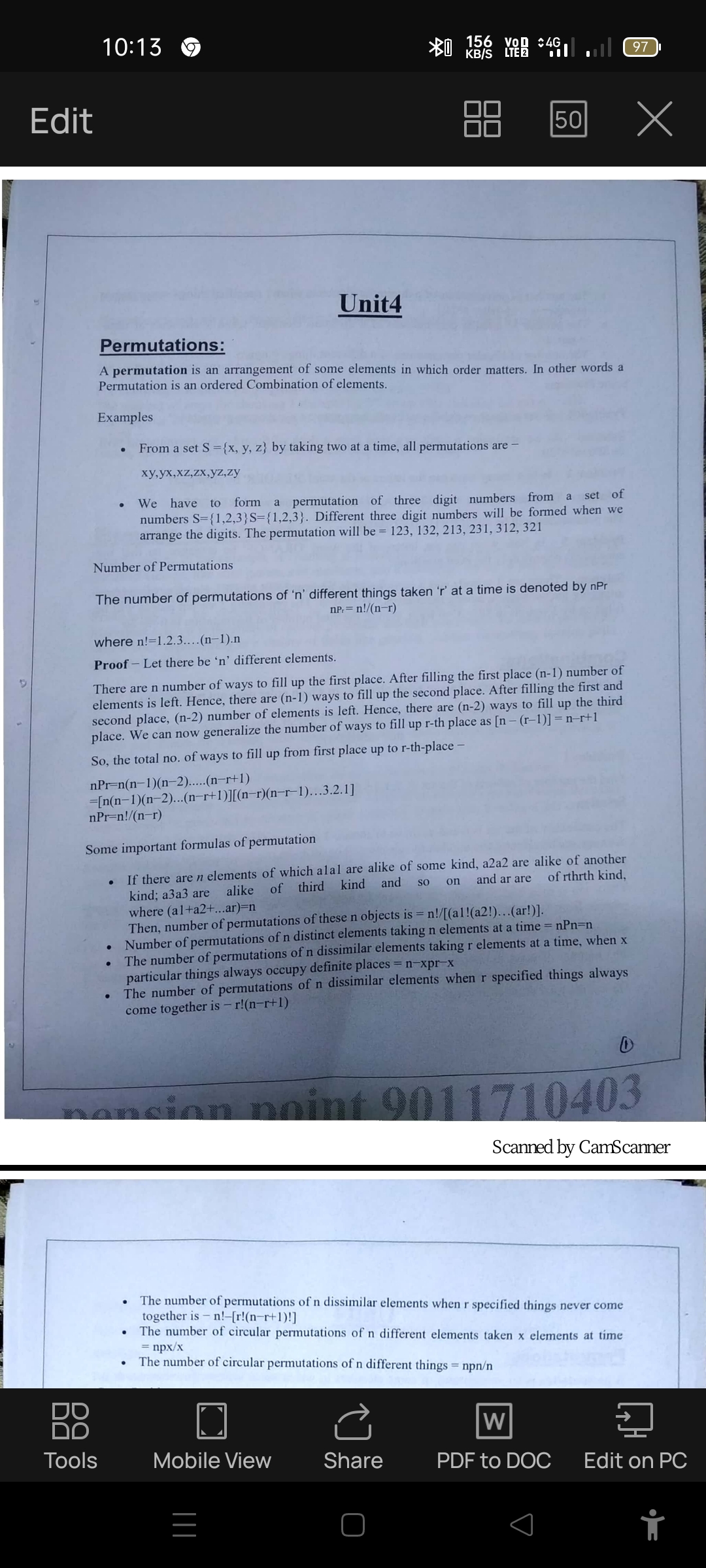 Unit 4 - Mathematics - Notes - Teachmint