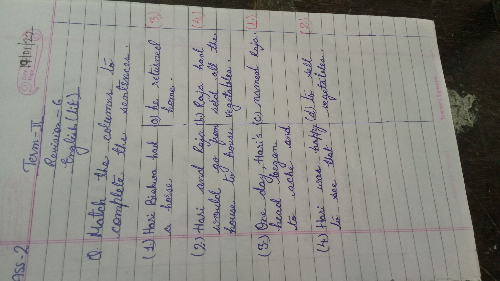 English (lit) - From 9:00-9:45 - Notes - Teachmint