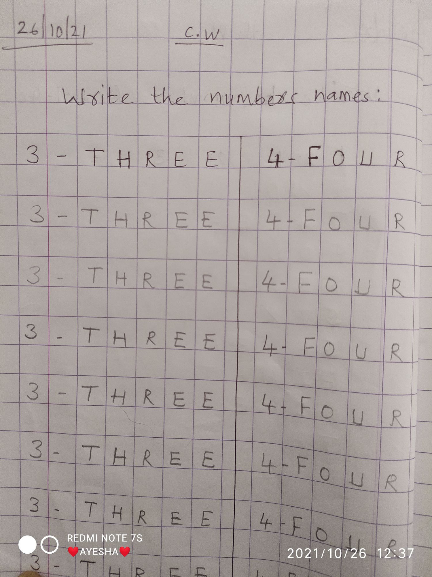 Maths Homework - Maths ( W/O) - Notes - Teachmint