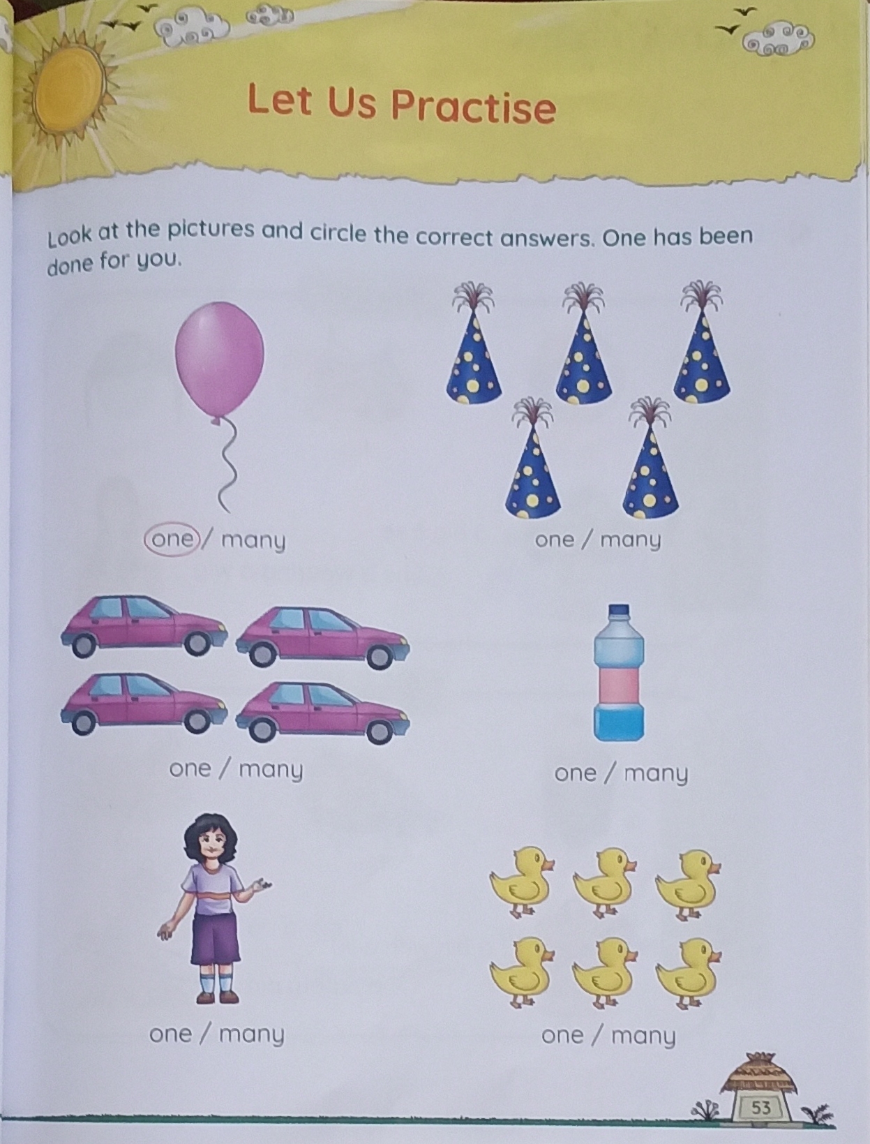 One And Many Worksheet English Notes Teachmint