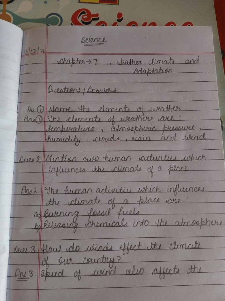 Science,chapter-7 - Science - Assignment - Teachmint