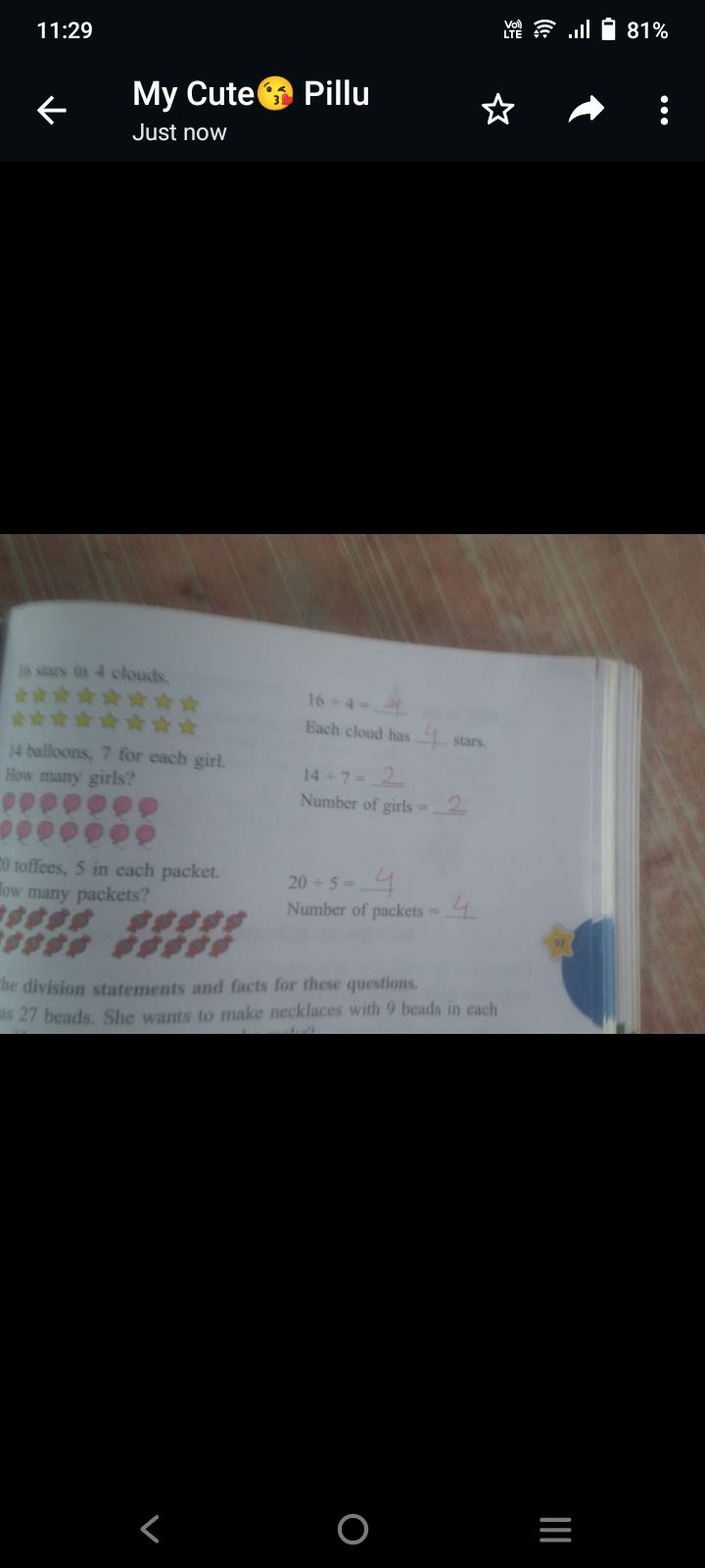 Division - Maths - Assignment - Teachmint