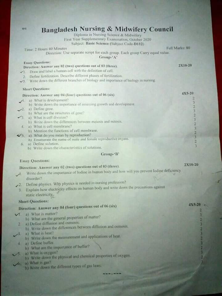 Q-1 - Basic Science - Notes - Teachmint