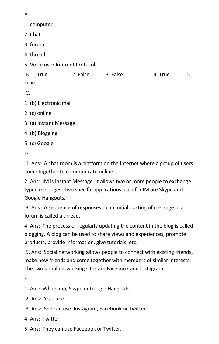 Computer - Computer - Notes - Teachmint