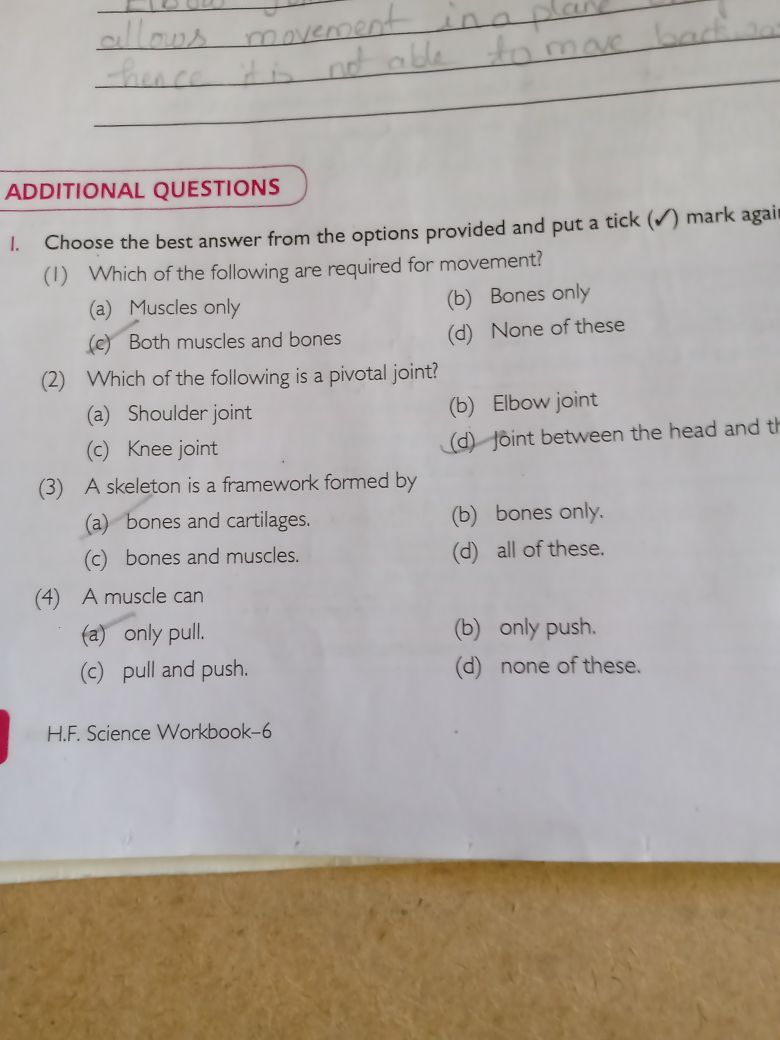 Additional Questions - Science - Notes - Teachmint