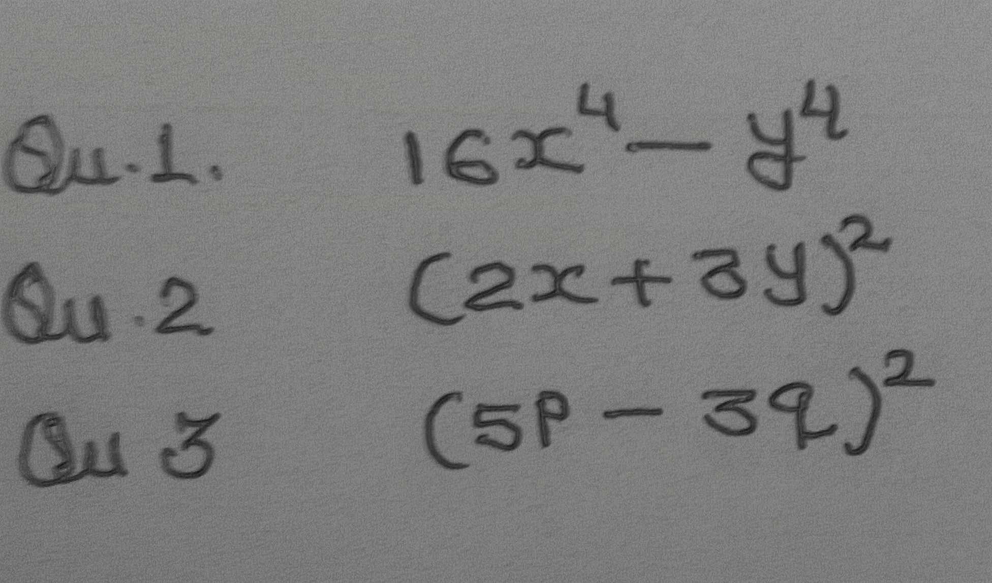 Factorization - Maths - Assignment - Teachmint