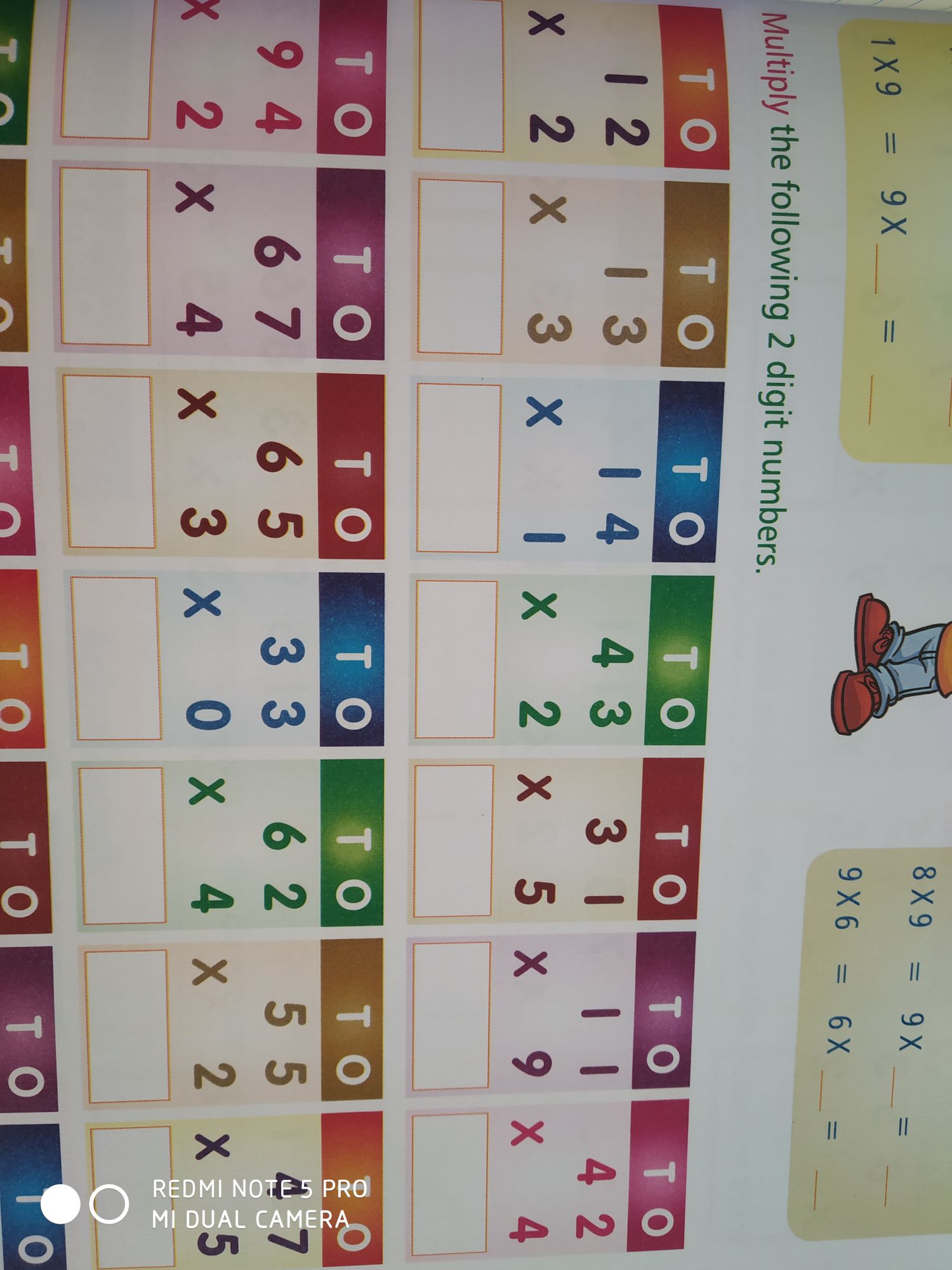 Multiplications - Maths - Assignment - Teachmint