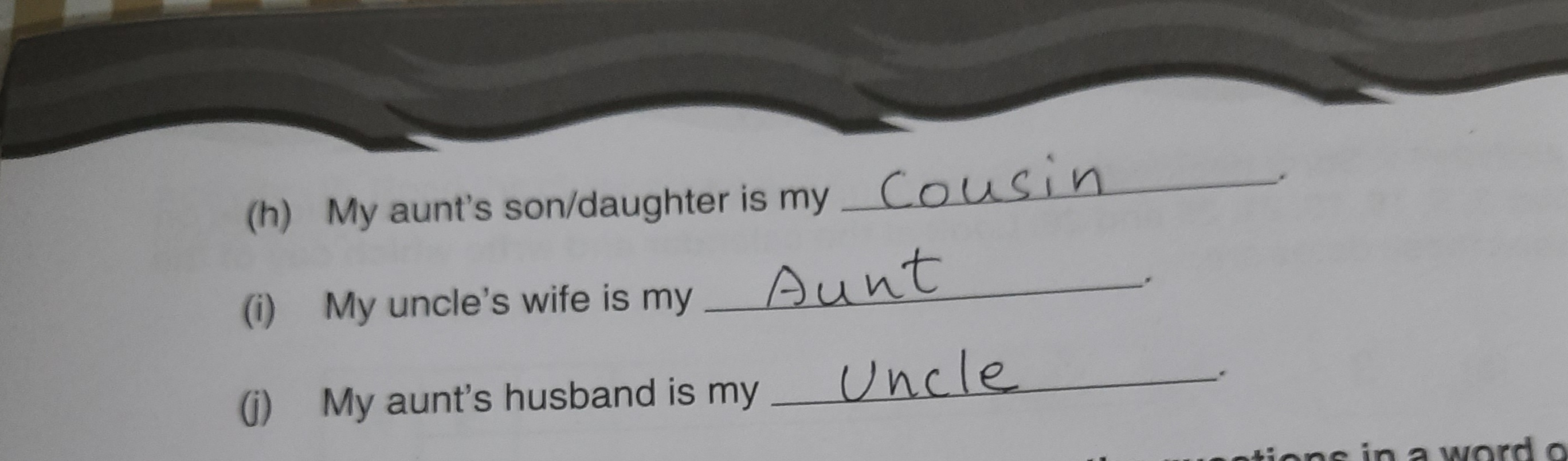 Activity 3 Continuation - English - Notes - Teachmint