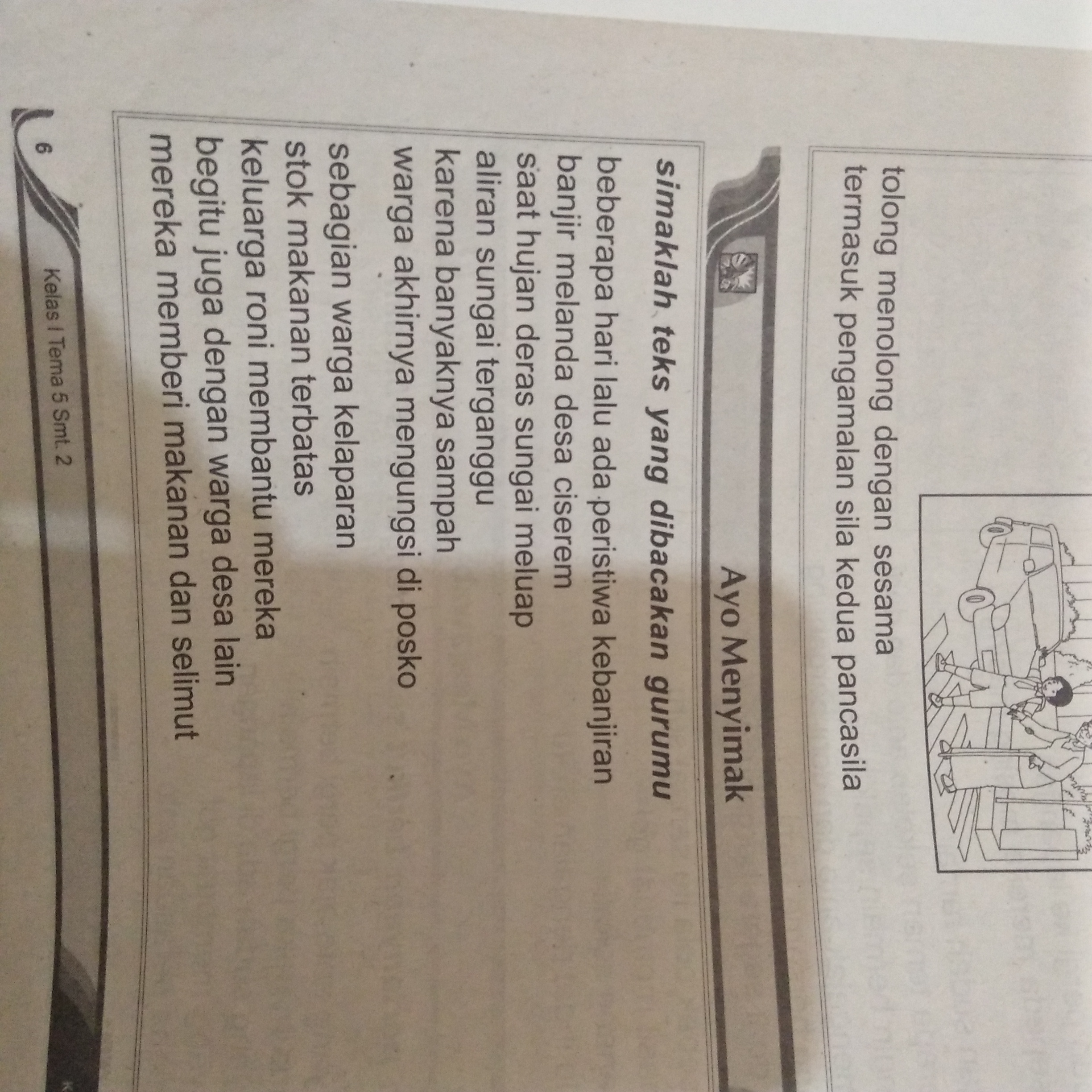 Tema 5, Halaman 6 Dan 7 - BHS. INDONESIA - Notes - Teachmint
