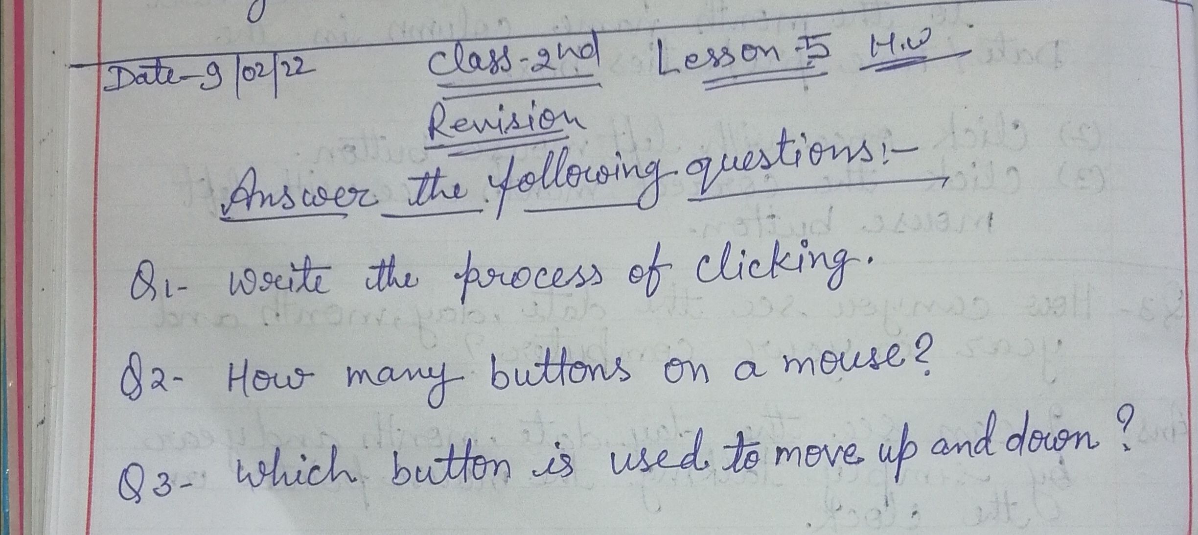 Sub Computer - Computer - Assignment - Teachmint