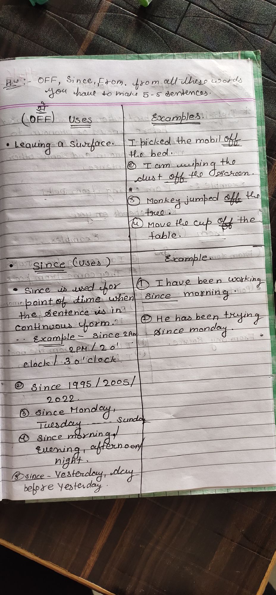 Prepositions - All Subjects - Assignment - Teachmint