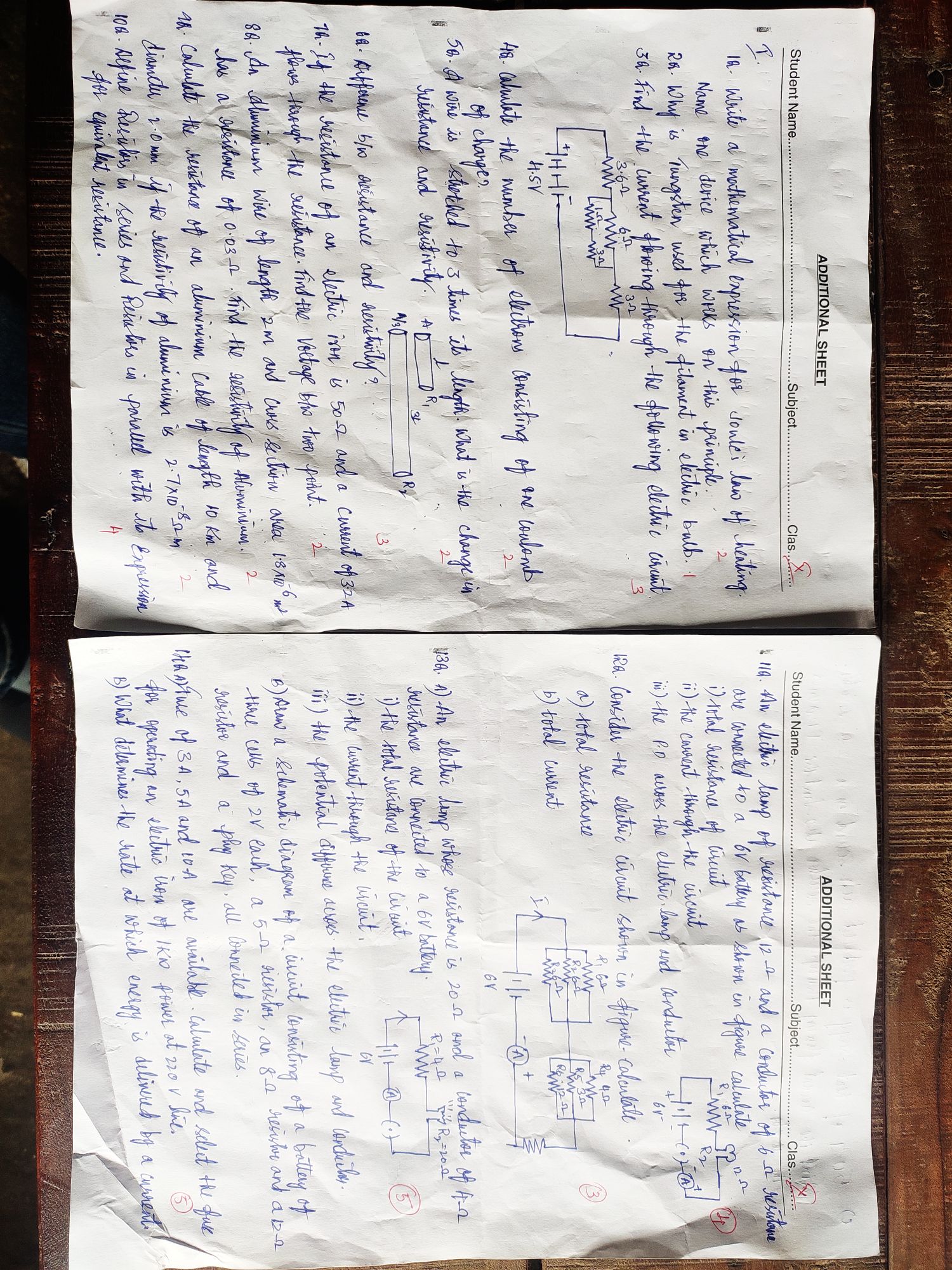 Electricity - Physics - Assignment - Teachmint