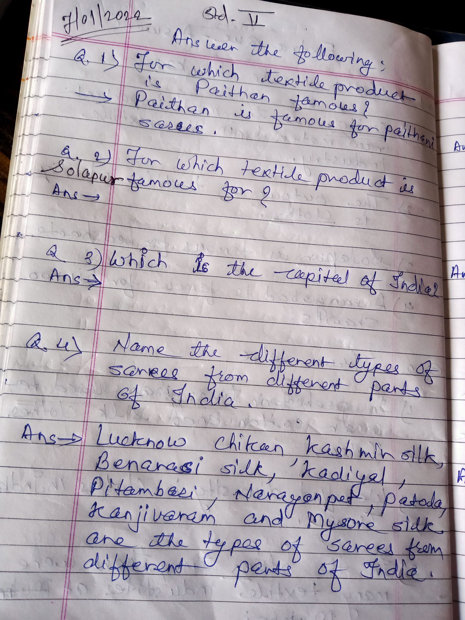 Clothes - EVS 1 - Assignment - Teachmint