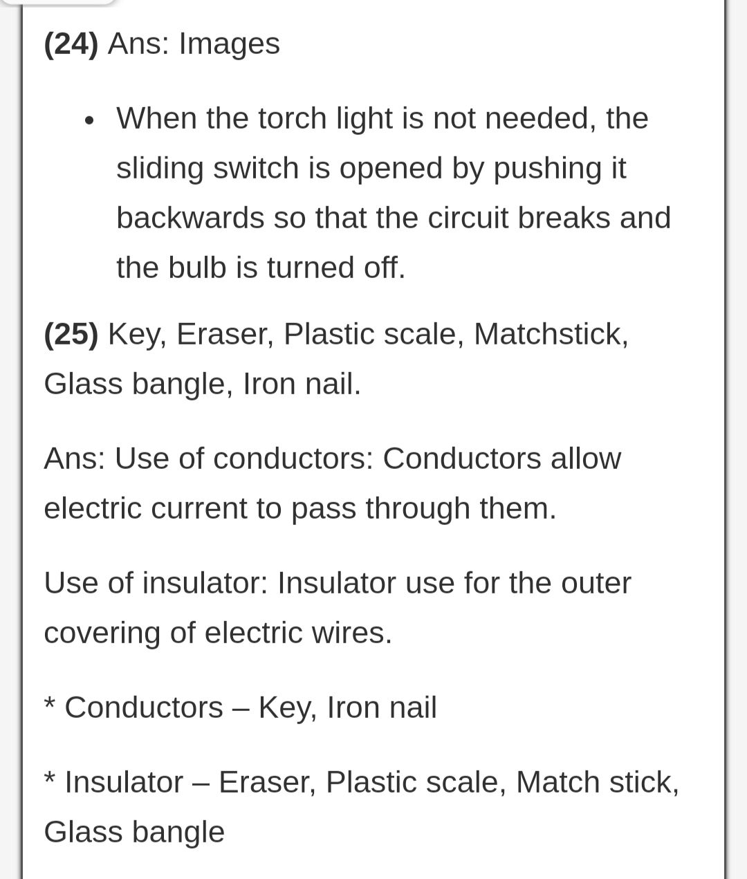 ch 12 - Science - Assignment - Teachmint