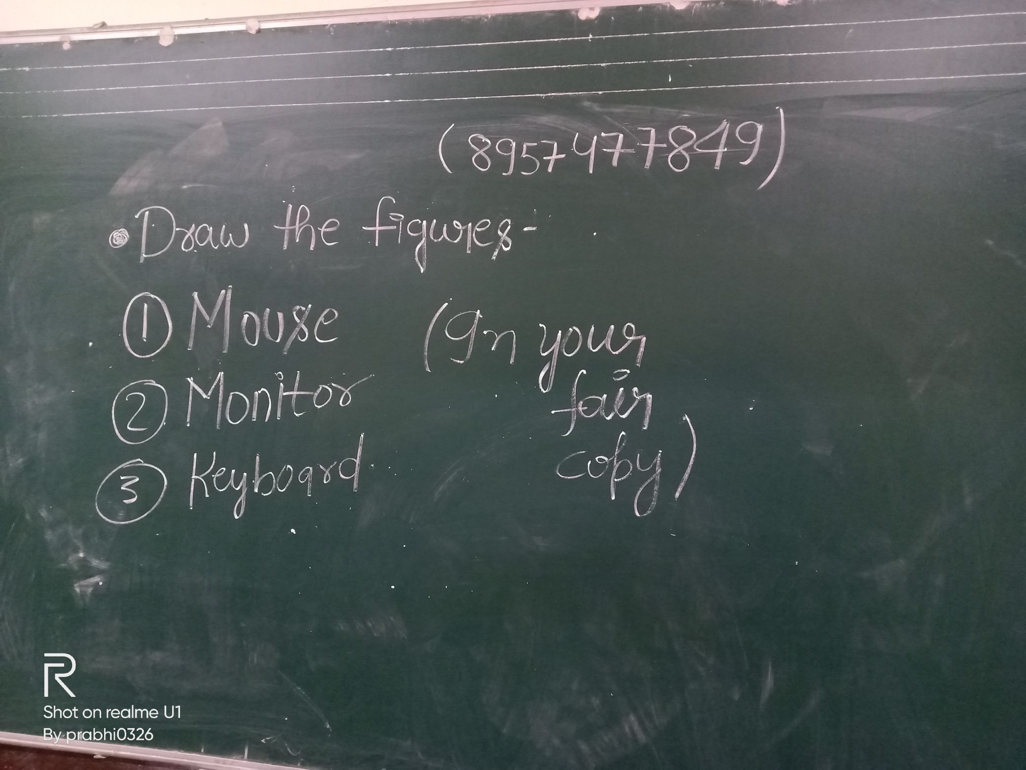 Draw Figure - Computer - Assignment - Teachmint